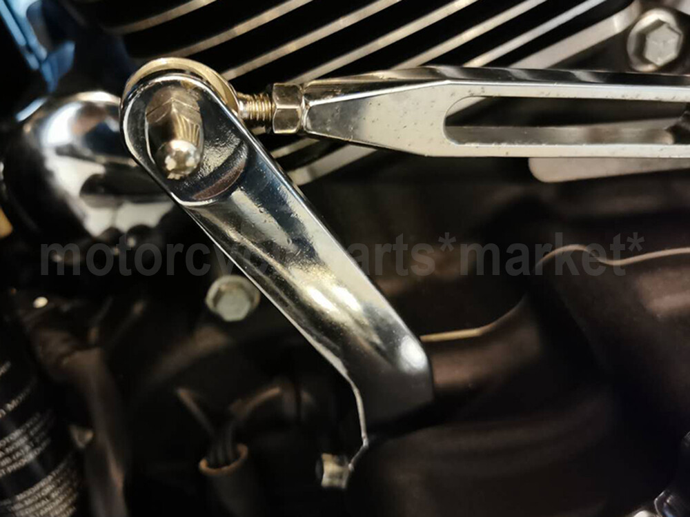 Black Rod Gear Shift Linkage Shifter Link &Inner Shift Arm Rod Lever ...