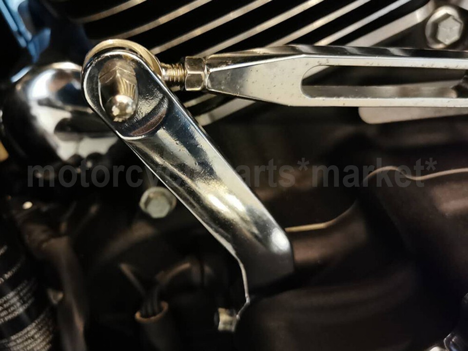 Black Rod Gear Shift Linkage Shifter Link &Inner Shift Arm Rod Lever ...