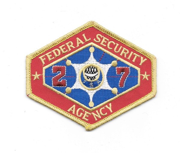 Outland Movie Federal Security Agency Logo Embroidered 4" Patch | eBay