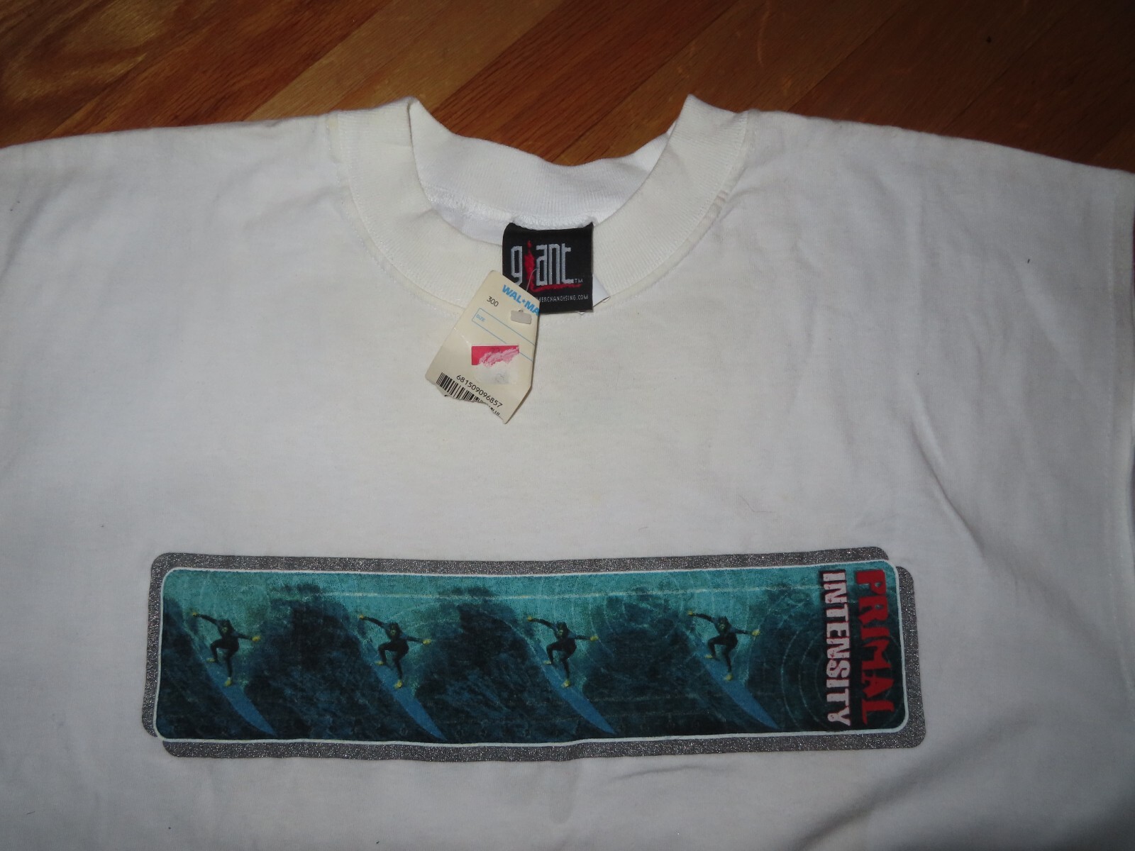 Vintage Giant Label PRIMAL INTENSITY Surf Waves XL Mu… - Gem