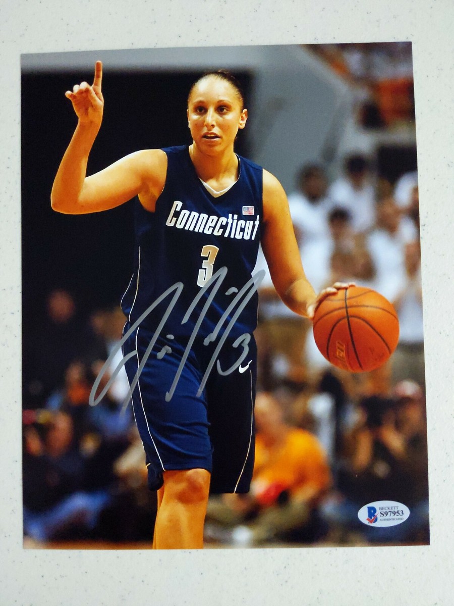 Diana Taurasi Uconn Baloncesto Diana Taurasi Signed UConn Huskies