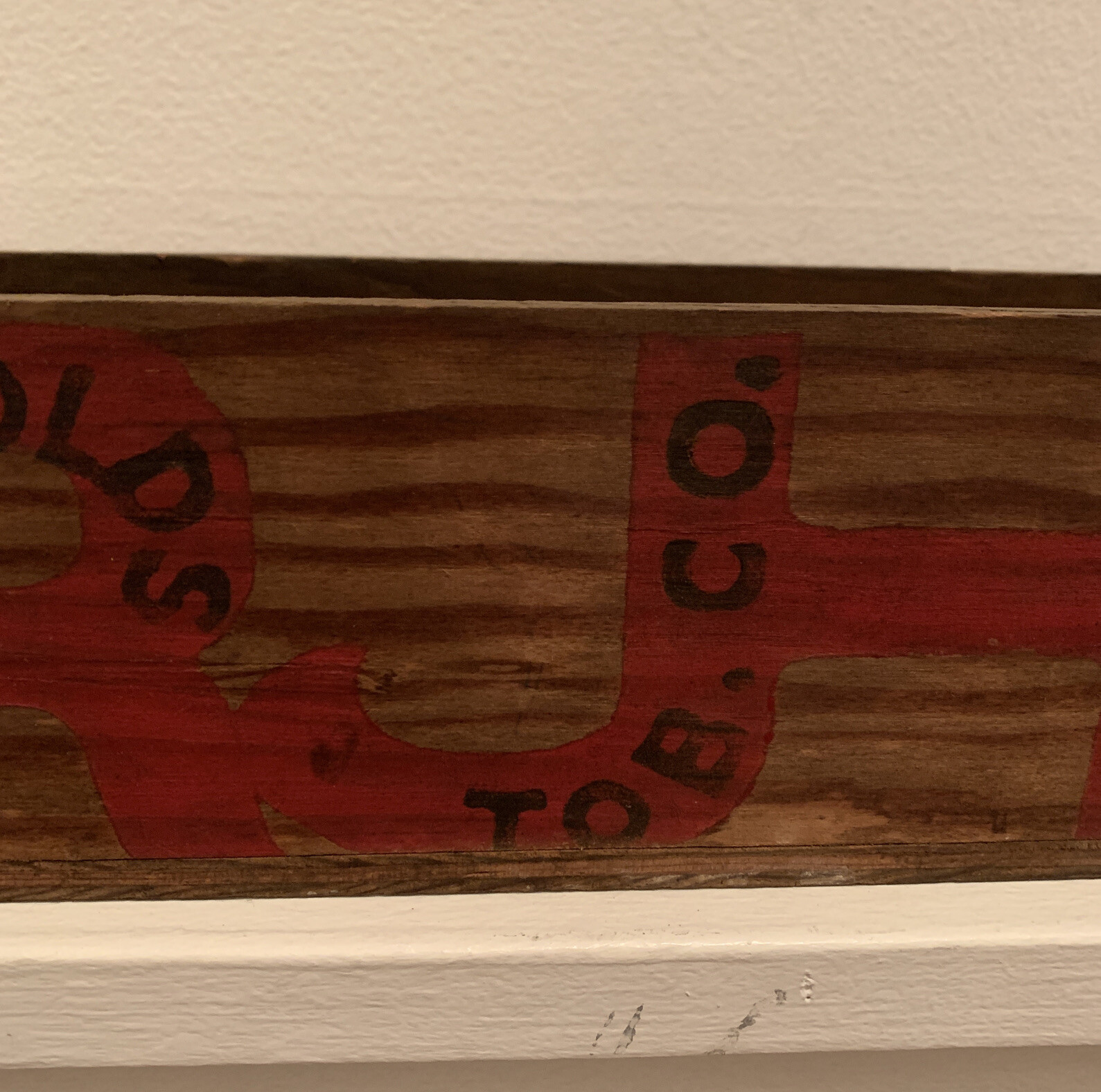 RJ Reynolds Tobacco Trade Mark Plug Box Wooden Early 20th C. RJR Camel ...