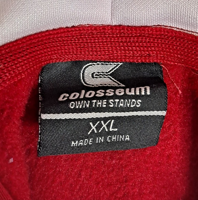 Alabama Crimson Tide Colosseum Size 2XL Twill Sewn-On Lettering ...