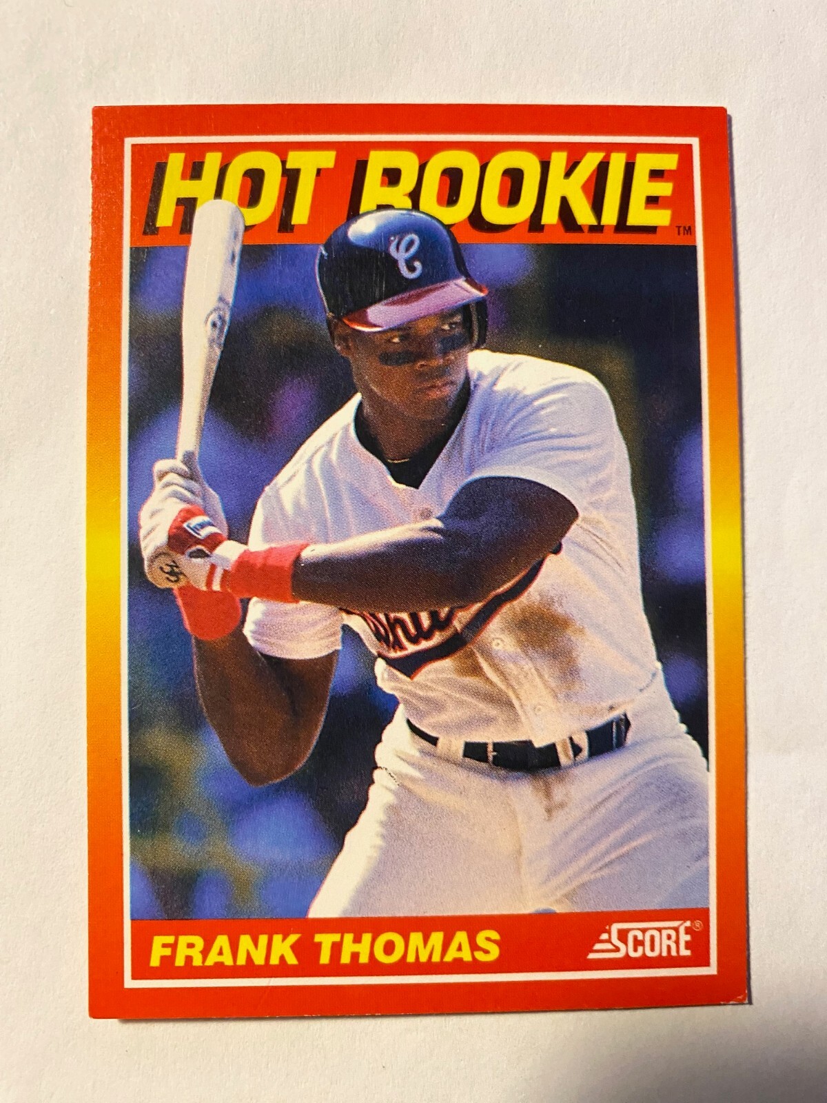 1991 Score Hot Rookie #4 Frank Thomas Rookie Card RC Chicago White Sox ...