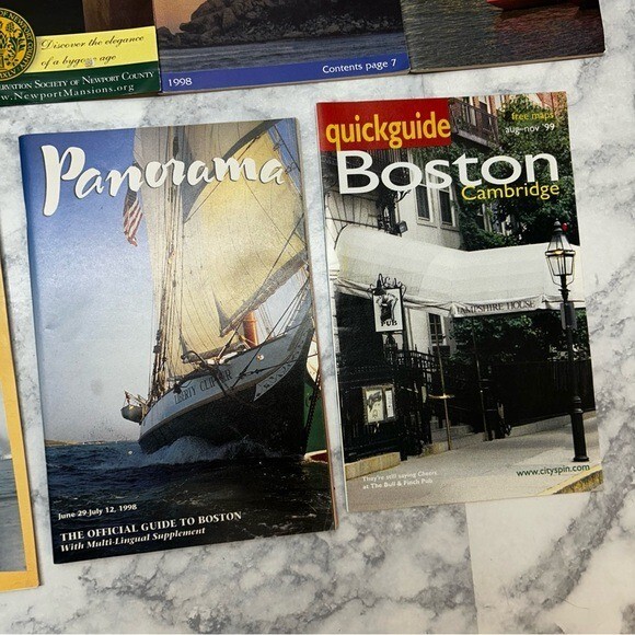 Cape cod Boston Rhode Island New England travel guides brochures year ...