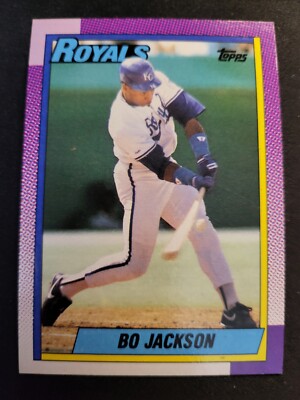 1990 Topps Bo Jackson card #300 Royals | eBay