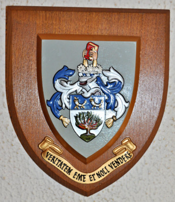 Union Theological College plaque shield crest coat of arms Belfast | eBay