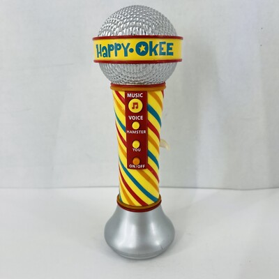 Hallmark Birthday Happy Okee Karaoke Microphone Hamster Voice Changer ...
