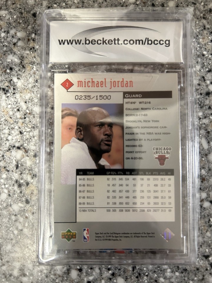 1998-1999 Black Diamond Triple Diamond Michael Jordan /1500 | eBay