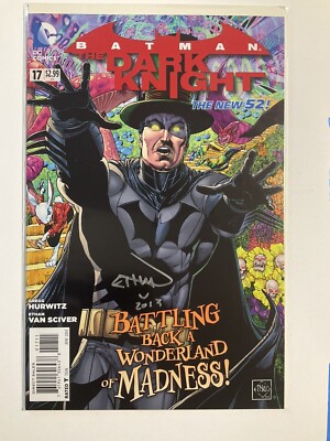 Batman Dark Knight 17 Near Mint Nm Signed Ethan Dc | eBay