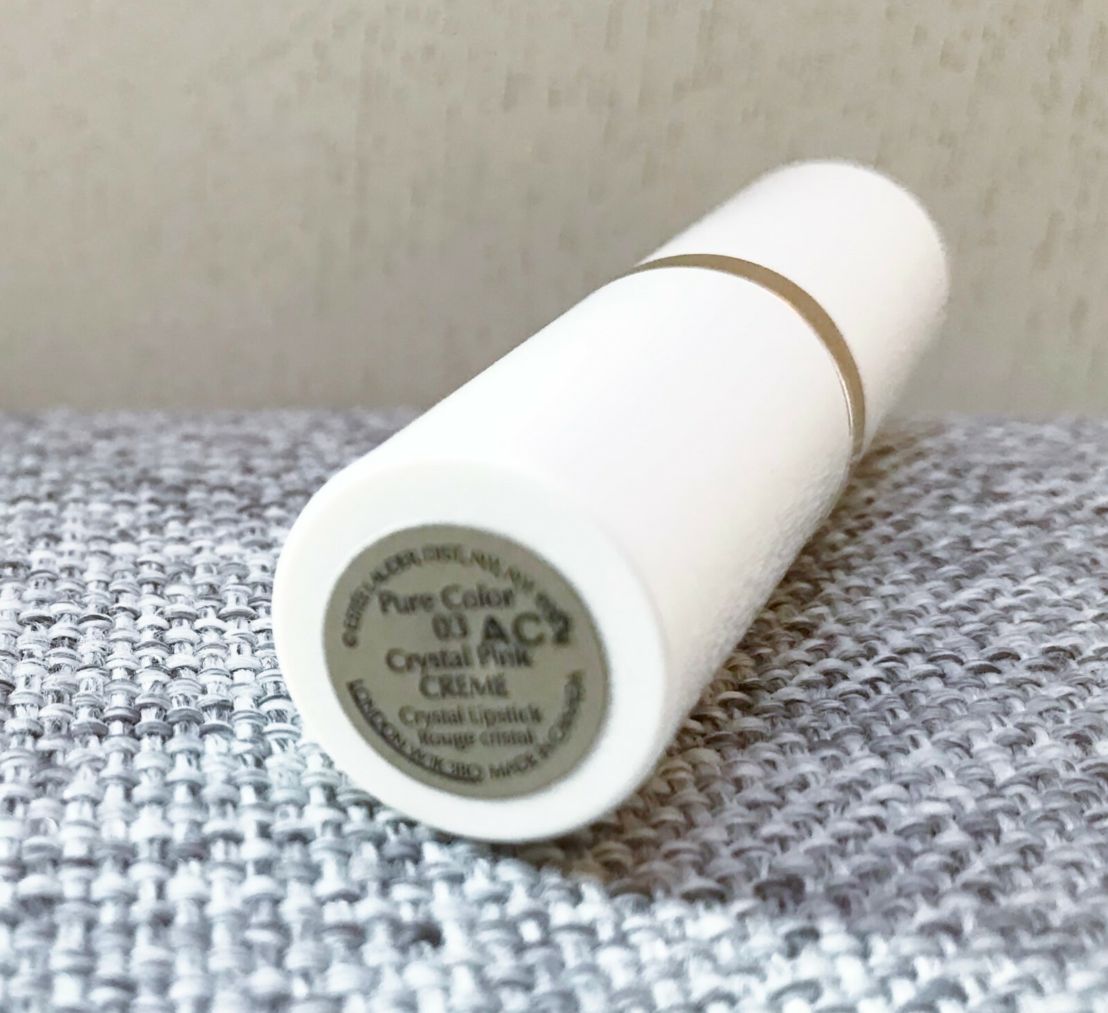 ESTEE LAUDER Pure Color Crystal Lipstick, #03 Crystal Pink (CREME ...