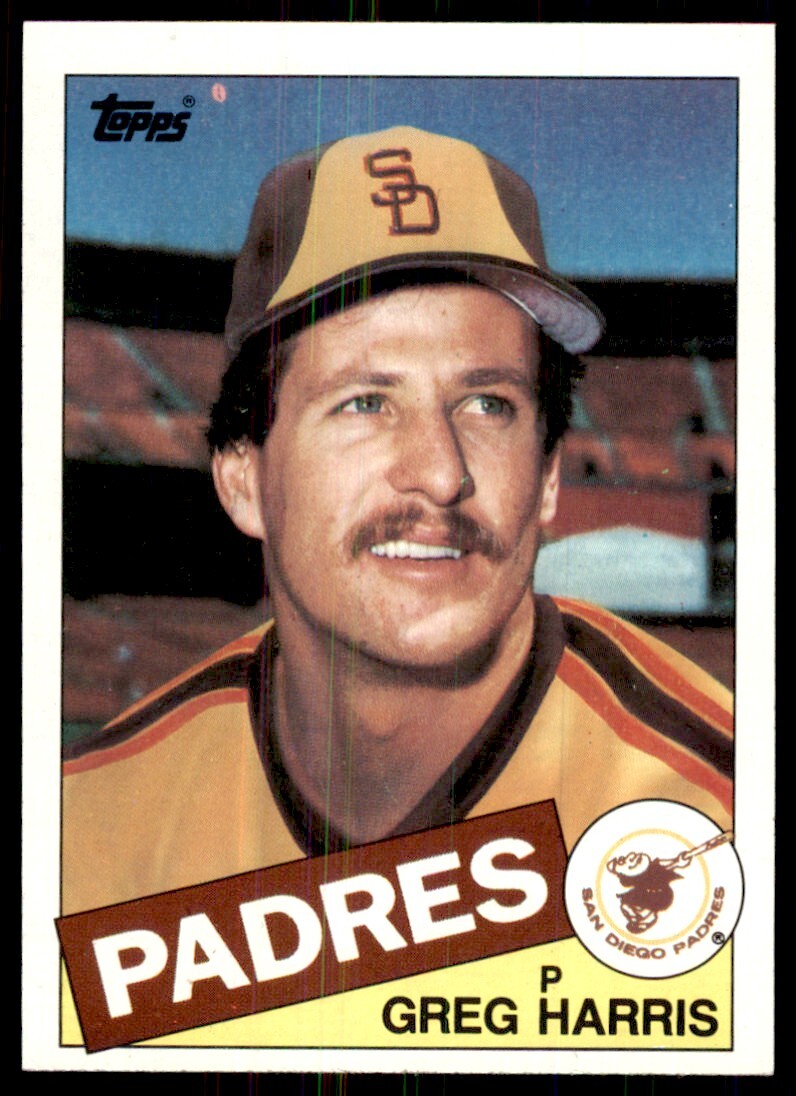 1985 Topps Greg Harris . Baseball Cards #242 | eBay