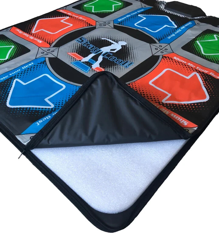 USB Dance Pad Mat with 3/4" Thick Foam - StepMania, Dance Dance ...