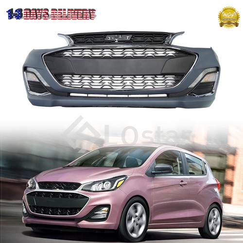 Fits Chevrolet Spark 19-22 Front Grille/Fog Lamp DRL/Bracket/Bumper ...