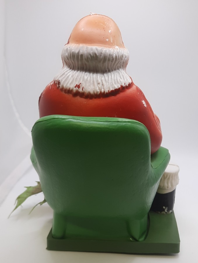 FloraBelle Tagged Christmas Santa Blow Mold for Plant/Centerpiece VTG ...