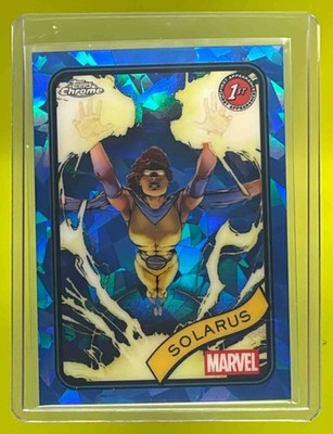 2025 Topps Non-Sport Chrome Marvel Sapphire Solarus #8 | eBay
