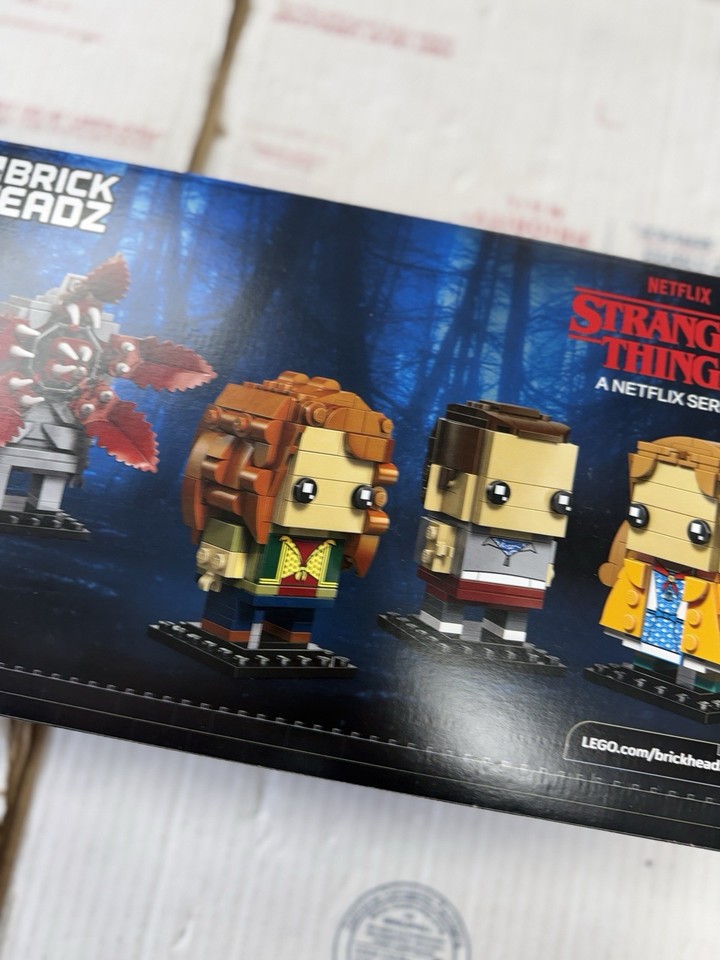 LEGO 40879 Eleven, Max, Demogorgon and Holly Brickheadz NEW IN HAND | eBay