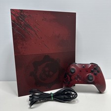 Microsoft Xbox One S Gears of War 4 Limited Edition 2 TB Crimson Red ...