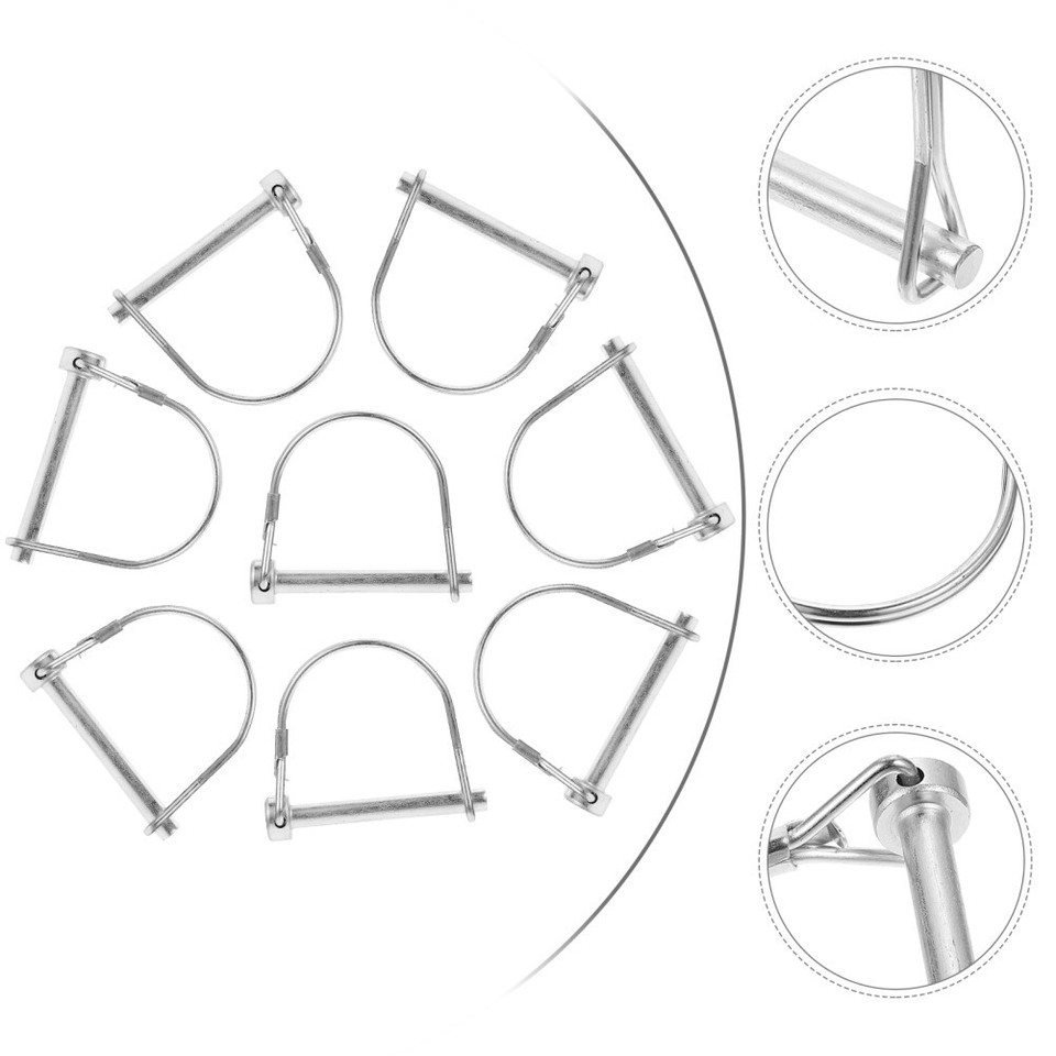 8 Pcs Sliding Door Lock Shaped Locating Pins Shaft Locking Safety ...