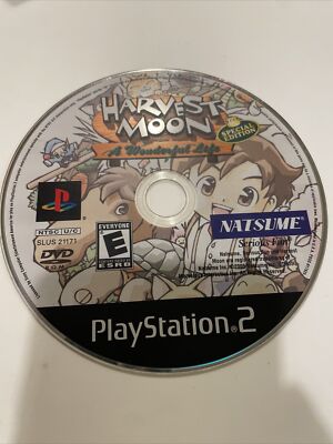 Harvest Moon: A Wonderful Life (PS2, 2005) Disc Only Tested Working | eBay
