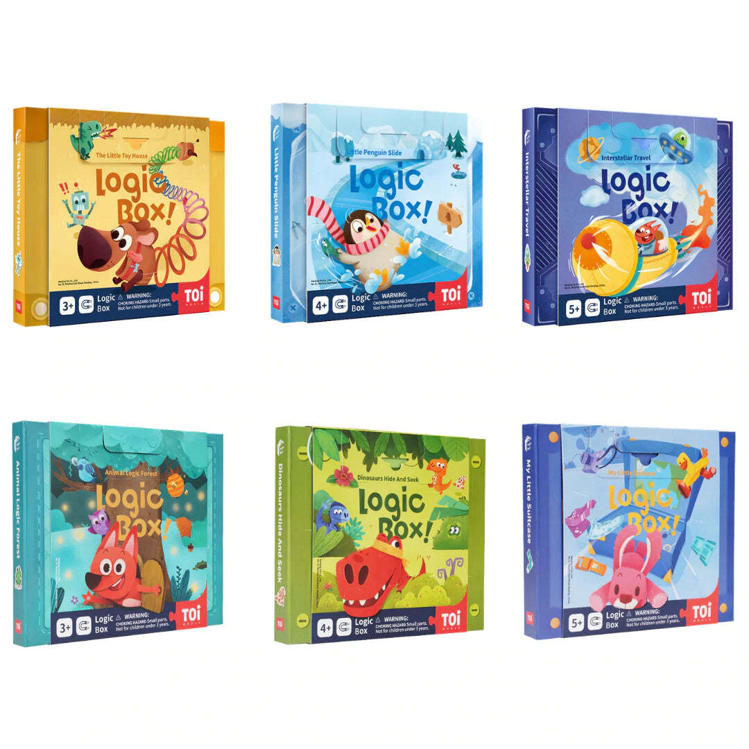 TOI Logic Box - The Little Toy House Kids Educational Toys 3+ Years | eBay