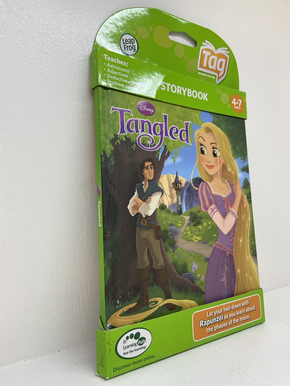 LeapFrog LeapReader Book Disney Tangled Works With Tag 20547 Ship for ...