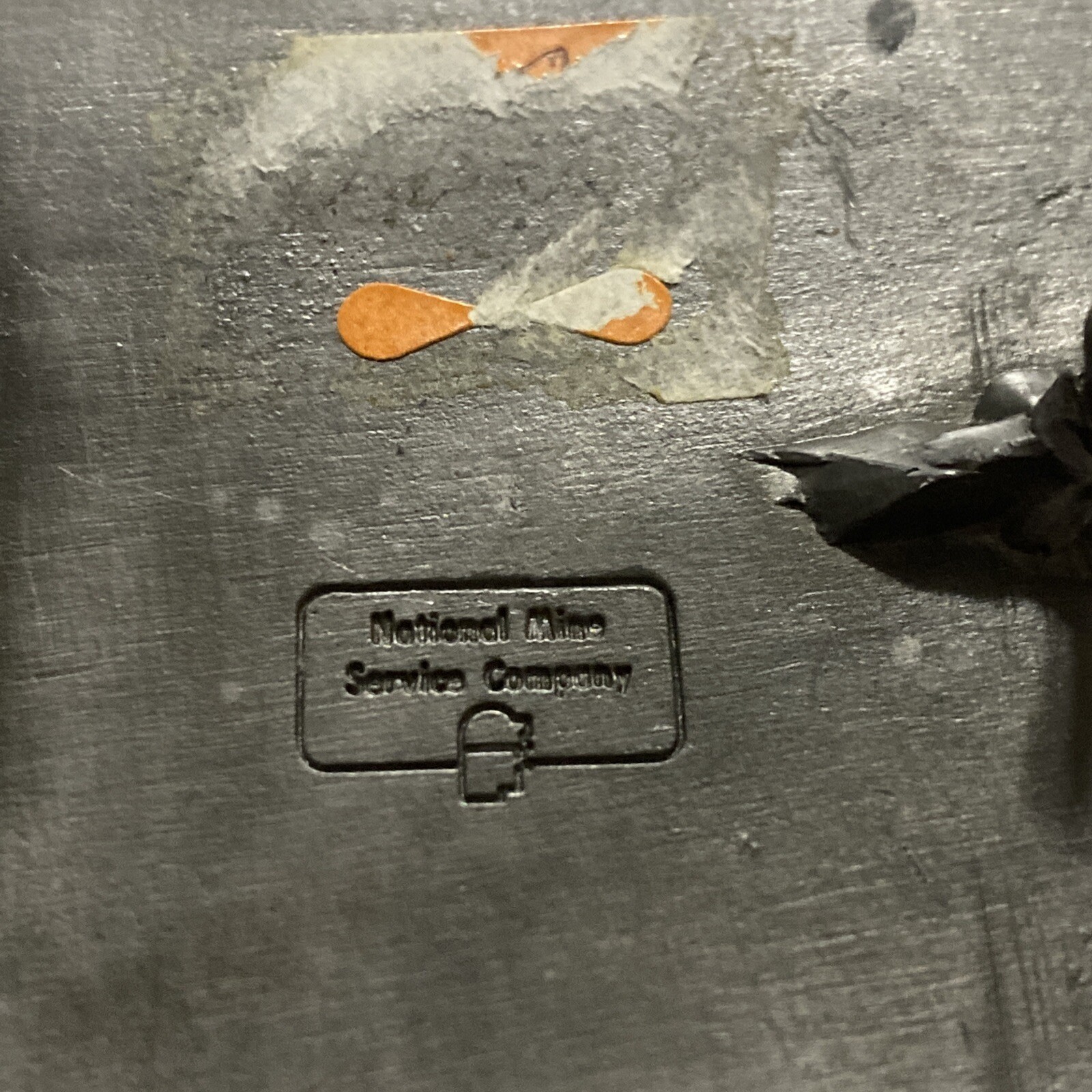 National Mine Service Co Marietta Drum Miner Belt Buckle Coal Digging ...