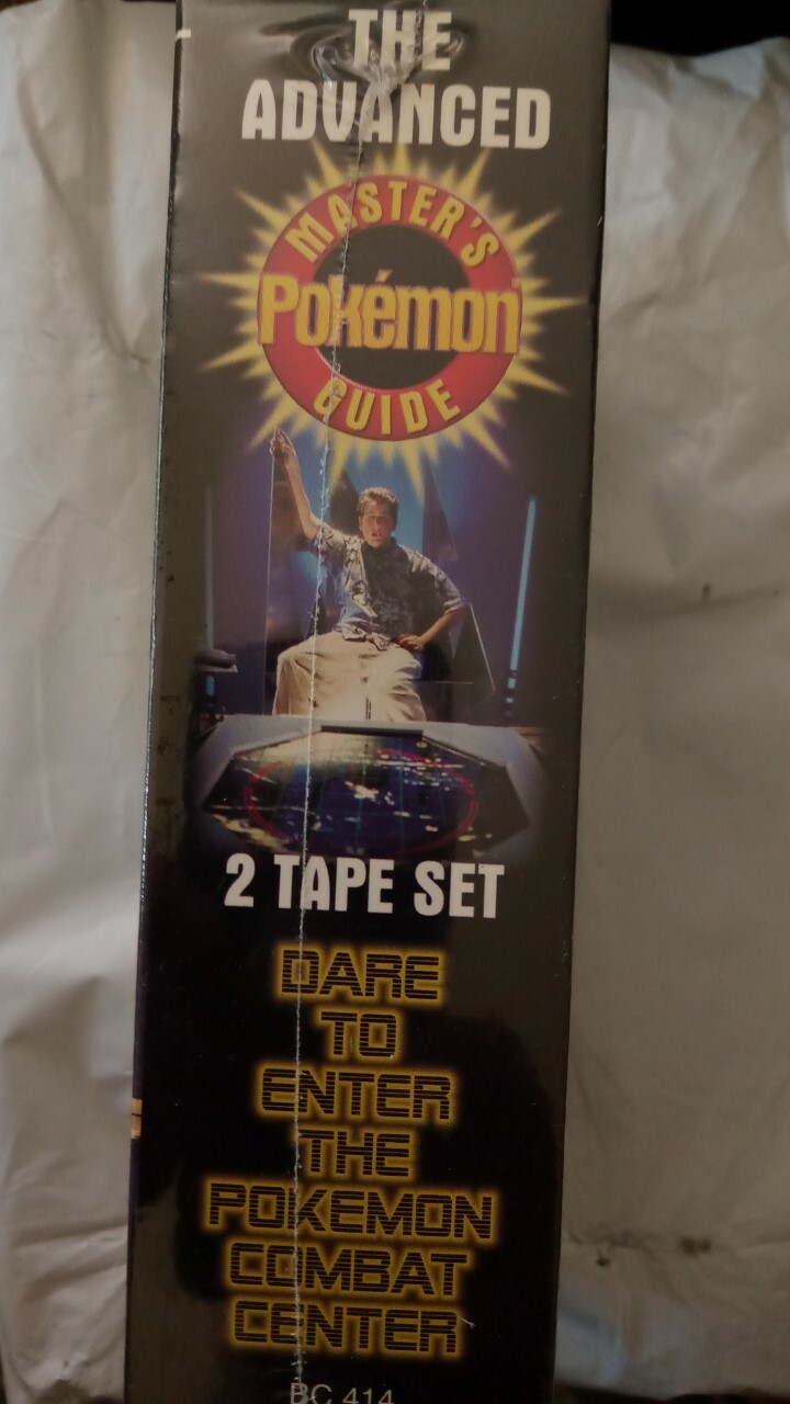 Advanced Pokemon Masters Guide (VHS, 2000, 2-Tape Set) for sale online ...
