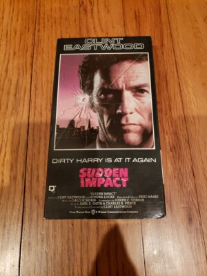 Sudden Impact (VHS, 1990) 85391134138| eBay
