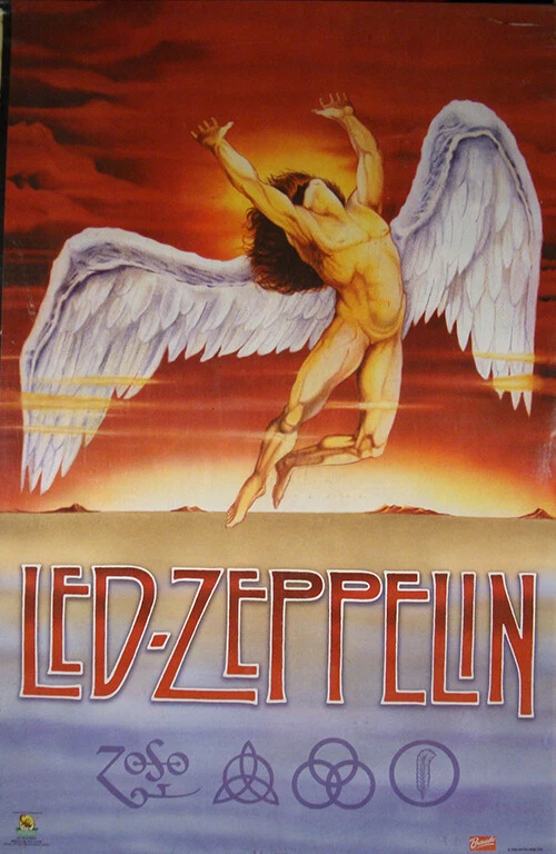 Led Zeppelin Fallen Angel Tattoo