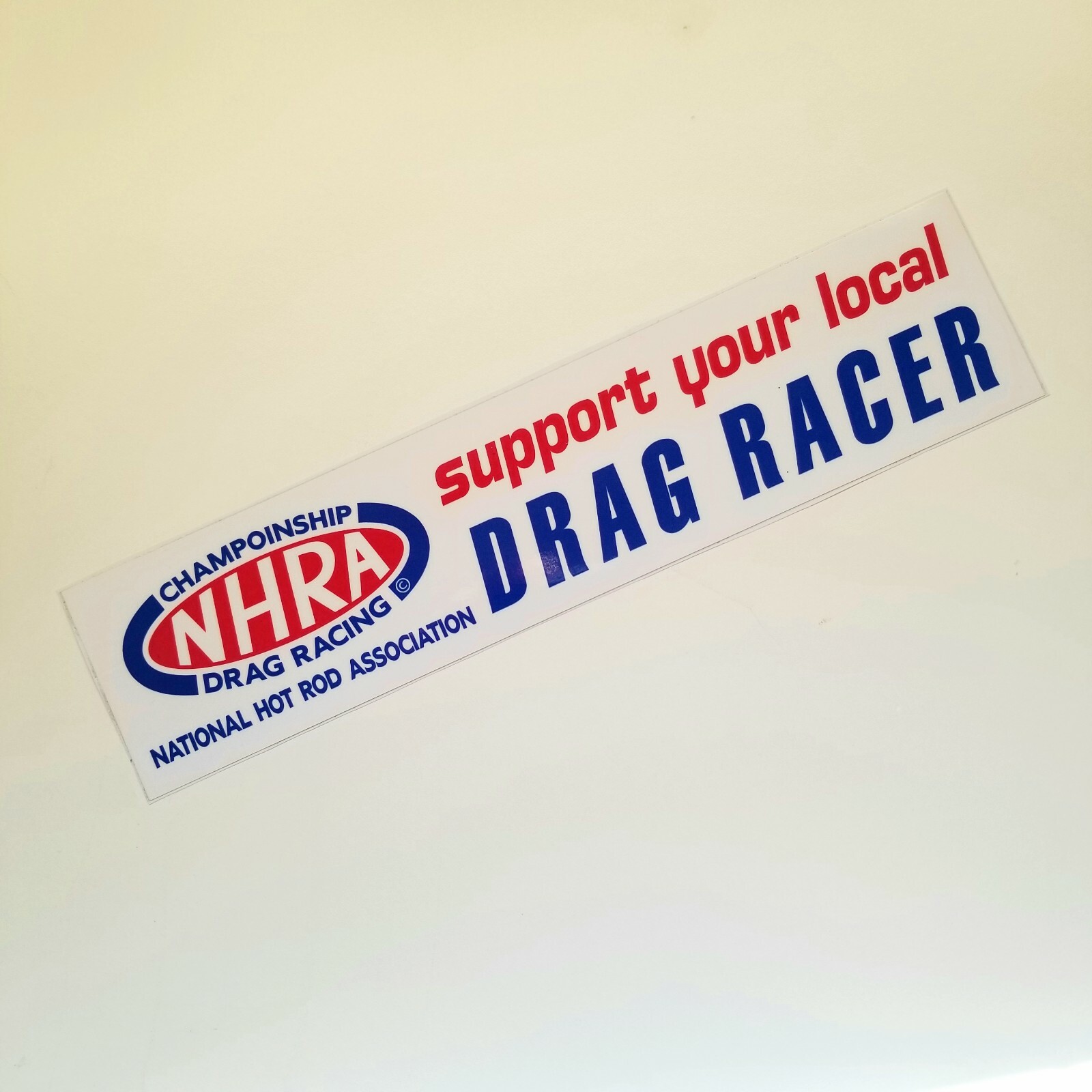 NHRA support your local drag racer sticker decal hot rod vintage look ...