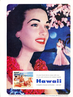 1957 Hawaii Travel tourism Vintage Advertisement Print Ad J475 | eBay