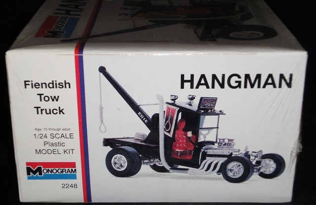 Monogram Hangman Fiendish Tow Truck Model Kit # 2248 Factory 1 24 for ...