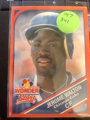 1990 Wonder Bread Stars - Jerome Walton #8 for sale online | eBay