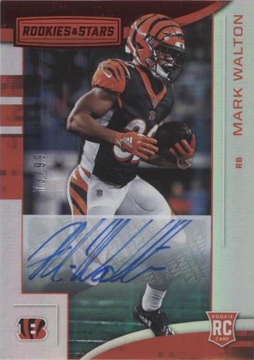 2018 Panini Rookies & Stars - Rookies Mark Walton #131 Longevity ...