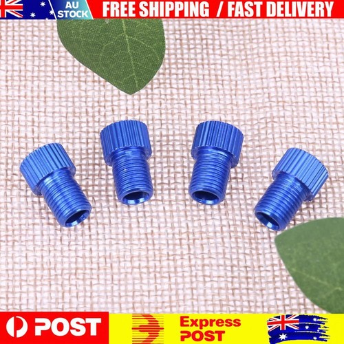 4pcs Presta to Shrader Bicycle Road Bike Valve Adapters Converters ...