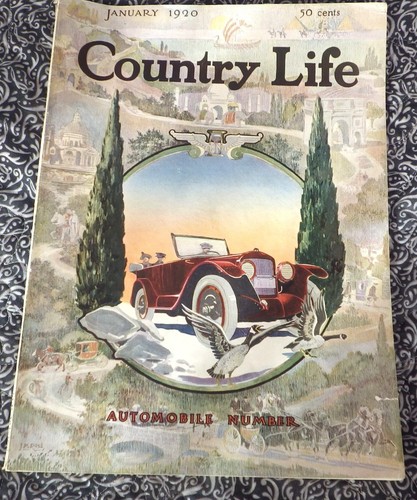 1920 COUNTRY LIFE MAG, FEATURING ARTICLES AND MANY ADS ON THAT YEARS ...