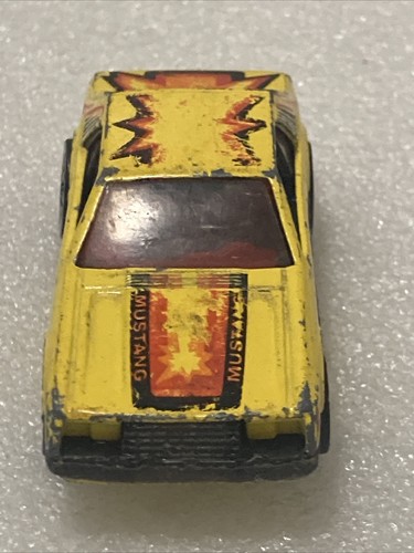 Hot Wheels 1979 Ford Turbo Mustang Yellow Fox Body Hong Kong | eBay
