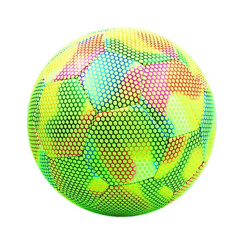 Luminous Soccer Light Up Reflective Football Indoor Outdoor Training | eBay