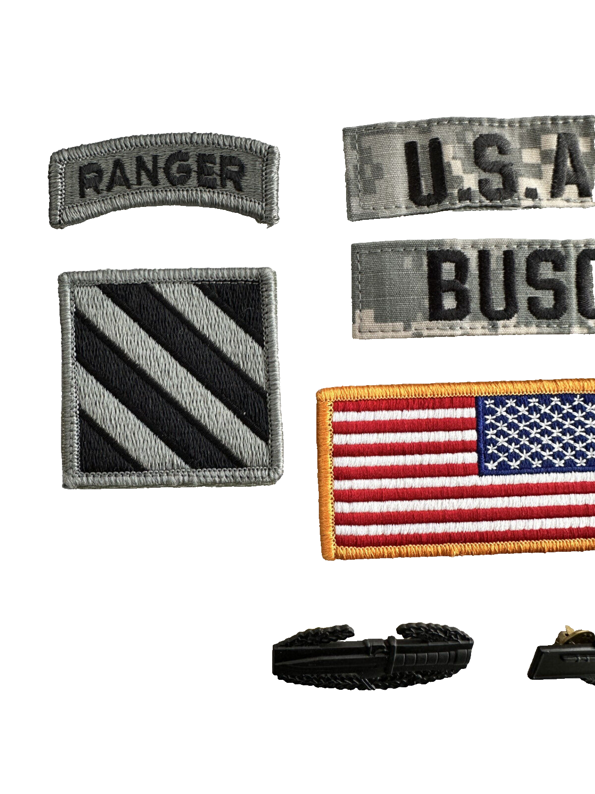 9 US ARMY patch 3rd Division Ranger 2nd ACR Ucp Digital Acu Flagge MSGT ...