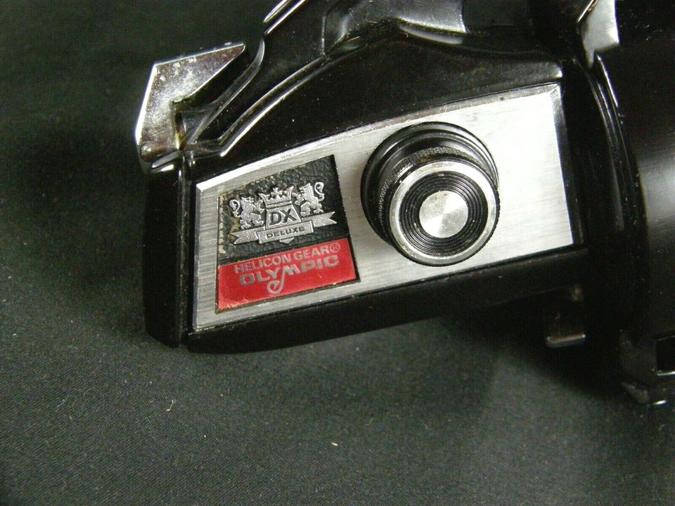 Scarce Olympic LG-DX No. 3 DX Deluxe Helicon Gear 2B-B Spinning Reel ...