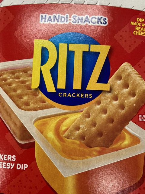 Nabisco Handi-snacks Ritz Crackers 'n Cheese DIP .95 Oz 6 Count for ...