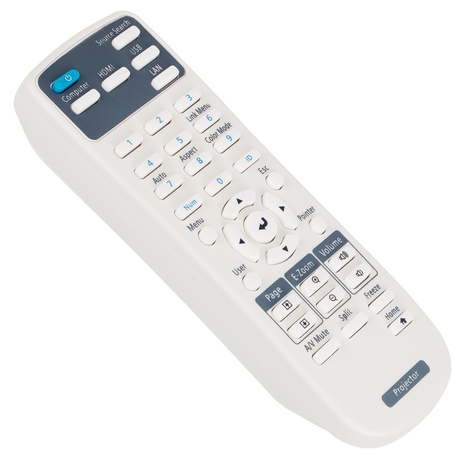 218906000 Replace Remote for Epson Projector PowerLite L500W L610U ...