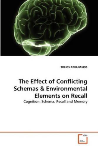 Tolios Athanasi The Effect of Conflicting Schemas & Envi (Paperback ...