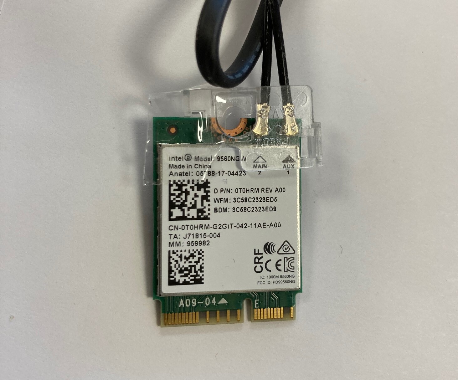 Wifi and Antenna Cable For Dell Optiplex 3060 5060 7060 7070 Precision ...