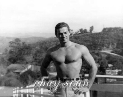 EDSON STROLL BARECHESTED BEEFCAKE 8X10 PHOTO U | eBay
