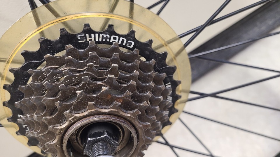 Front And Rear Bicycle Wheelset 26 x 1.5 36H, 7-speed Quando QR Hubs ...