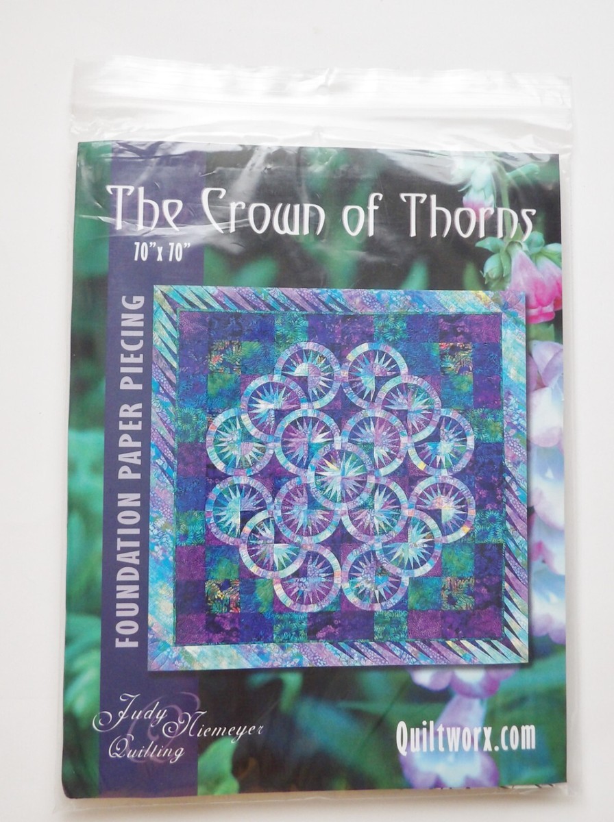 Crown Of Thorns Quilt Pattern 19th C Indigo And White Crown Of Thorns