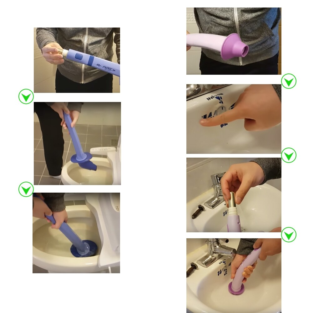 MR-PUNG Washbasin Sink Plungers and Toilet Plungers | eBay