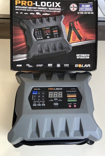 Solar PL2320 Pro-Logix Battery Charger. 20-Amp• | eBay